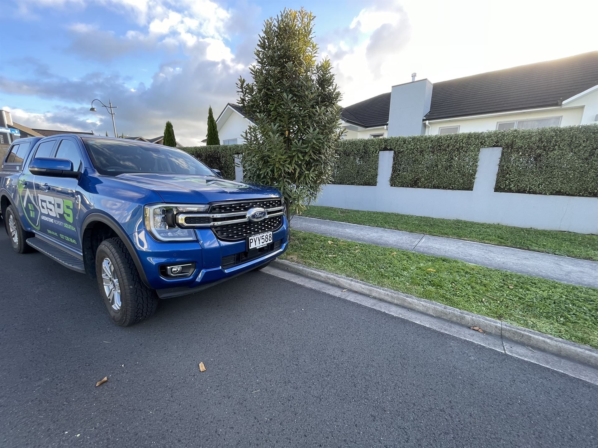 Hedge and tree trimming from Greenstone Property Solutions